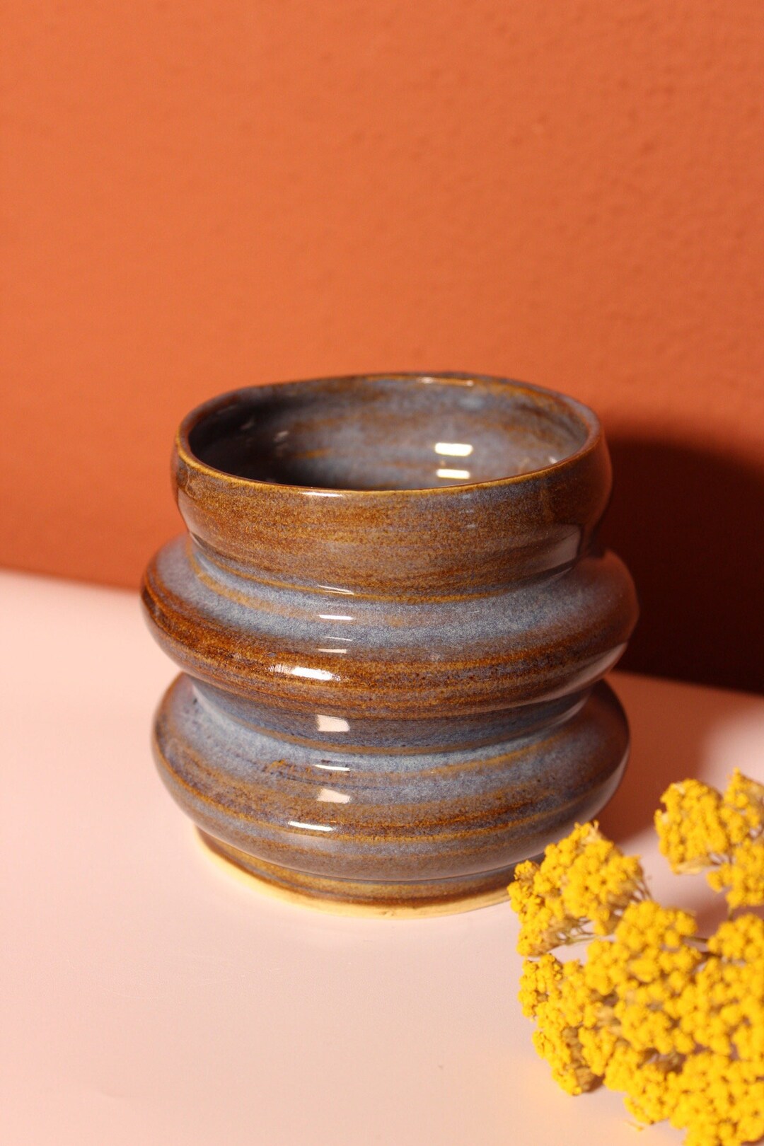 Blue Rutile Bubble Mug/pot - Etsy