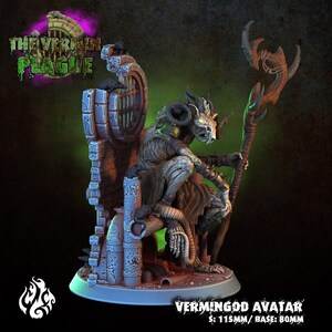 Vermingod Avatar | the Vermin Plague - Crippled God Foundry - Etsy