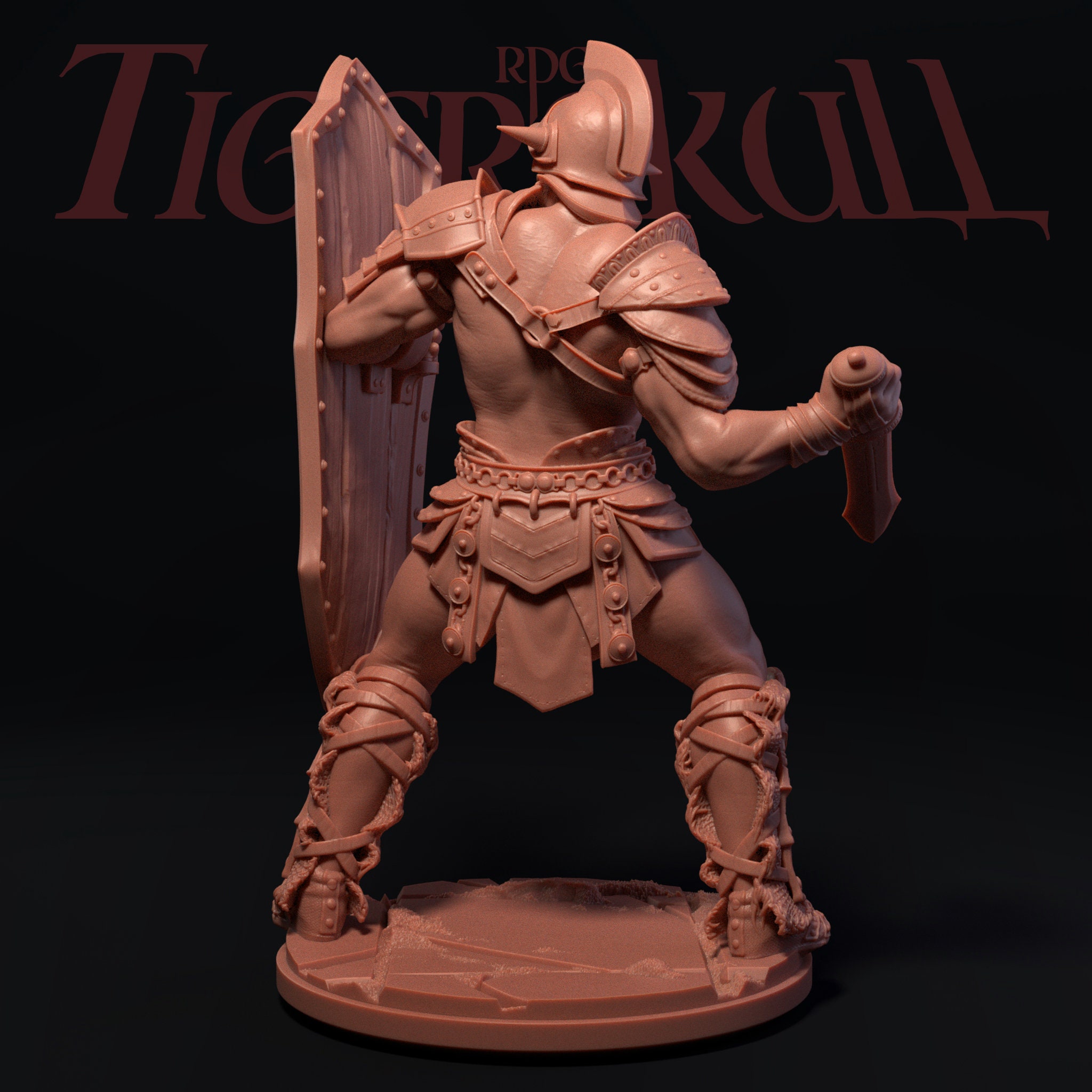 Gladiators Contenders of the Blood Games Tiger Skull RPG | Etsy