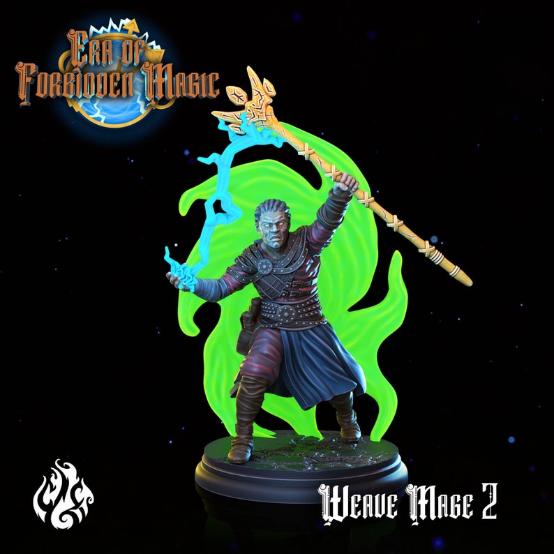 Weave Mage Era of Forbidden Magic Crippled God Foundry - Etsy