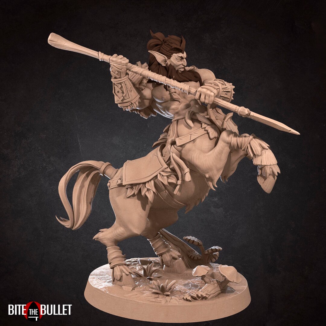 Centaur Druid | Bite the Bullet | Tabletop RPG | Dnd | Pathfinder | 3D ...