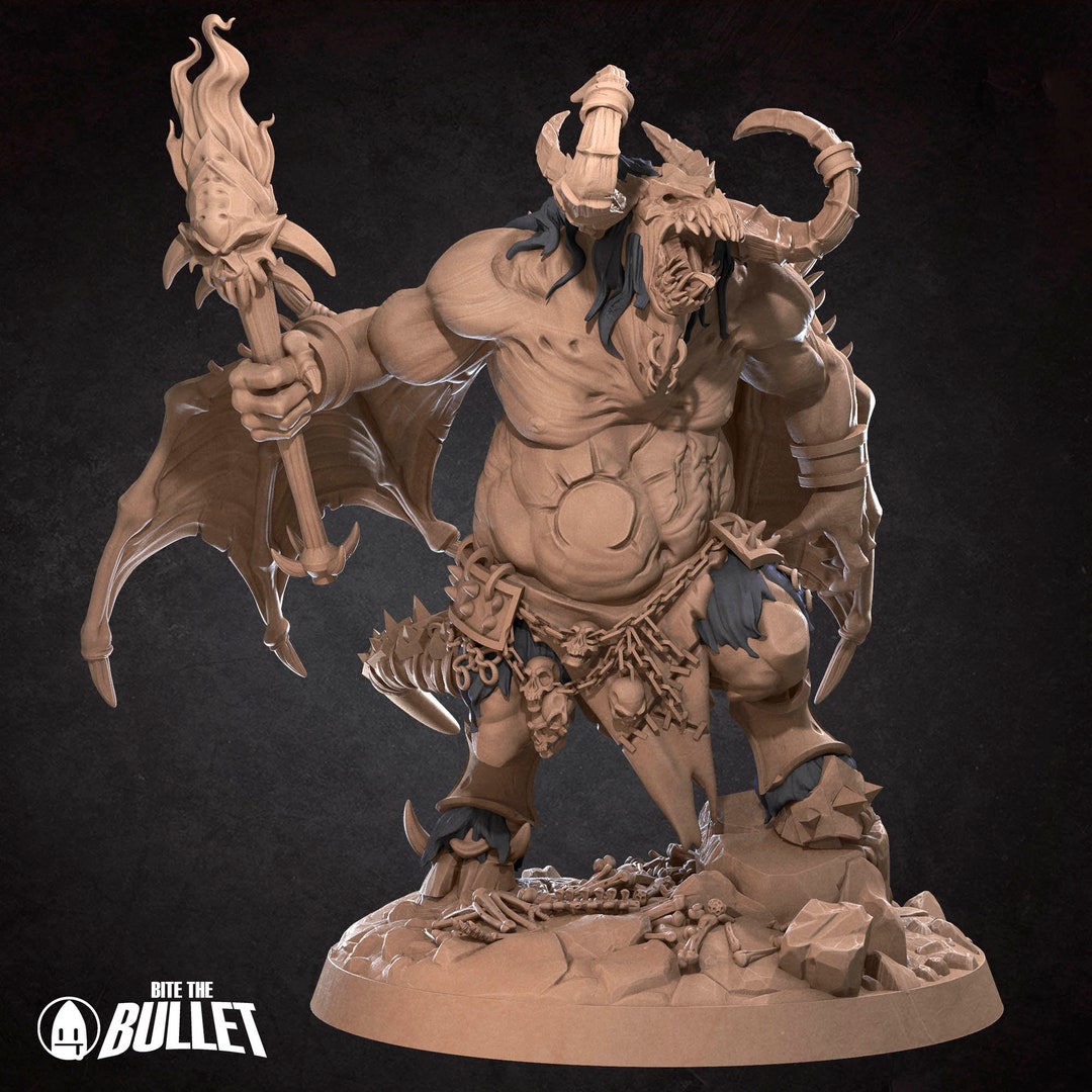 Demon Prince Orcus, Blood Boss Demon Dungeon Bite the Bullet Tabletop ...