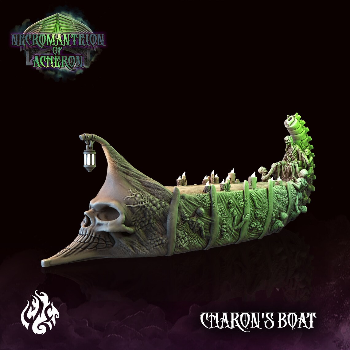 Charons Boat Necromanteion of Acheron Crippled God Foundry - Etsy Ireland