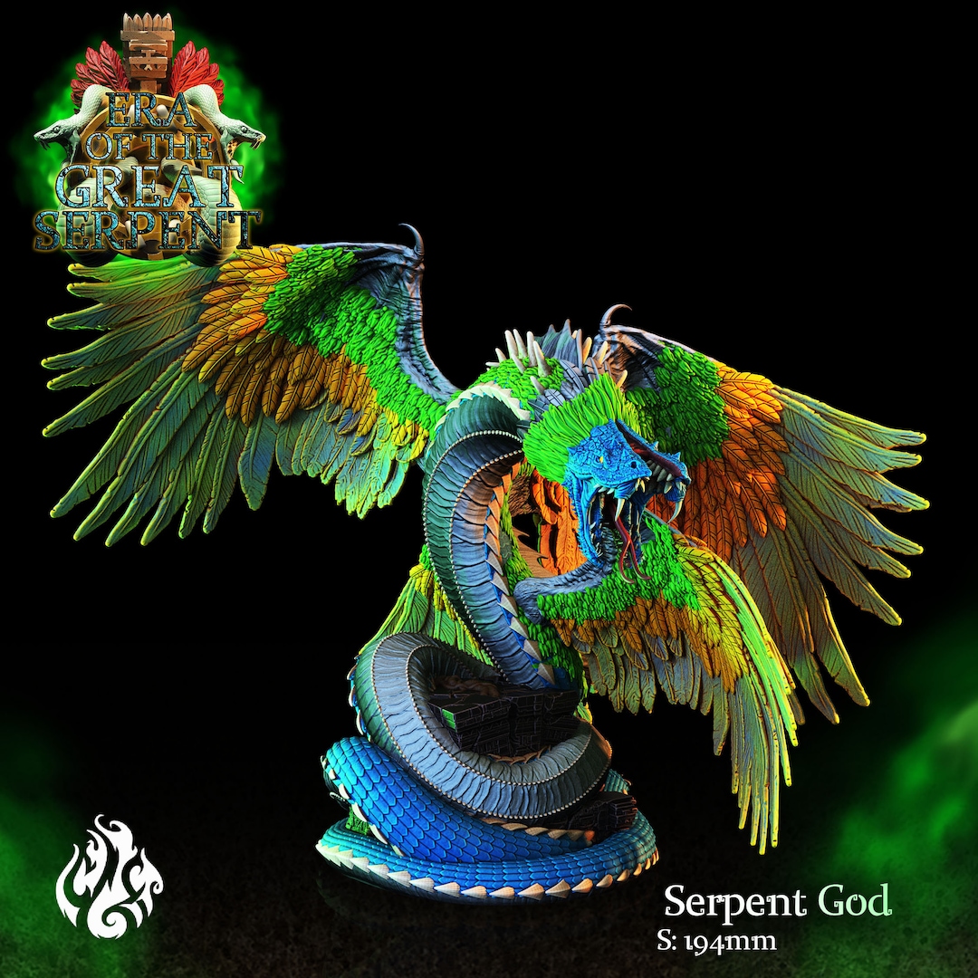 Serpent God Era of the Great Serpent Crippled God Foundry - Etsy