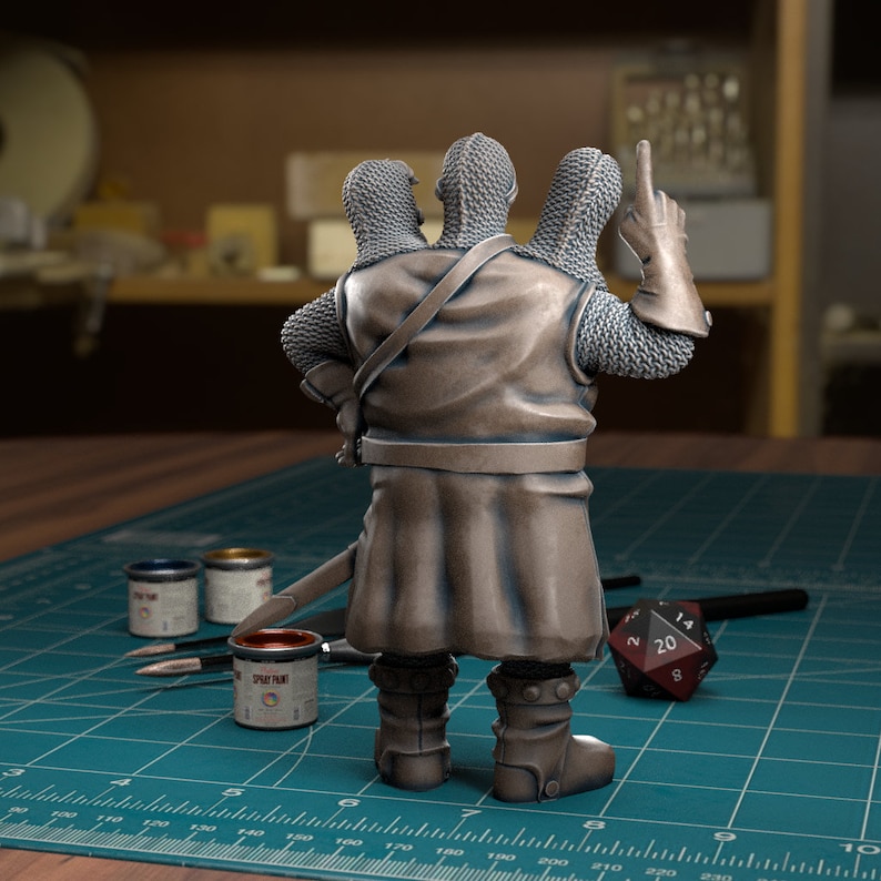 Three Headed Giant Monty Python and the Holy Grail - Etsy