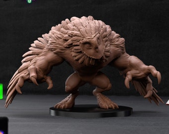 Owlkin Necromancer Casting Epics N Stuffs Resin 3D Printed - Etsy