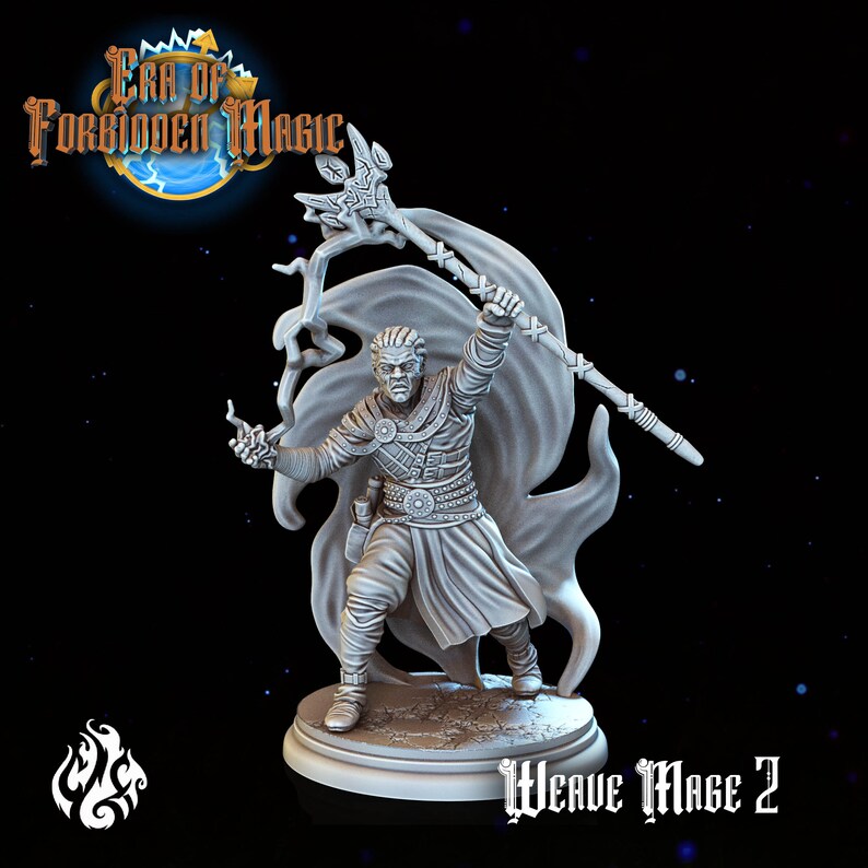 Weave Mage Era Of Forbidden Magic Crippled God Foundry Etsy