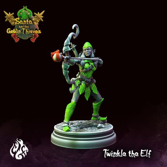 Twinkle the Elf Santa & Goblin Thieves Crippled God | Etsy