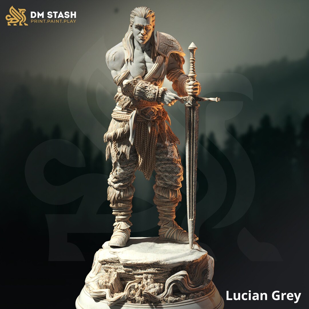 Lucian Grey & Wolf Form Call of the Moon DM Stash - Etsy