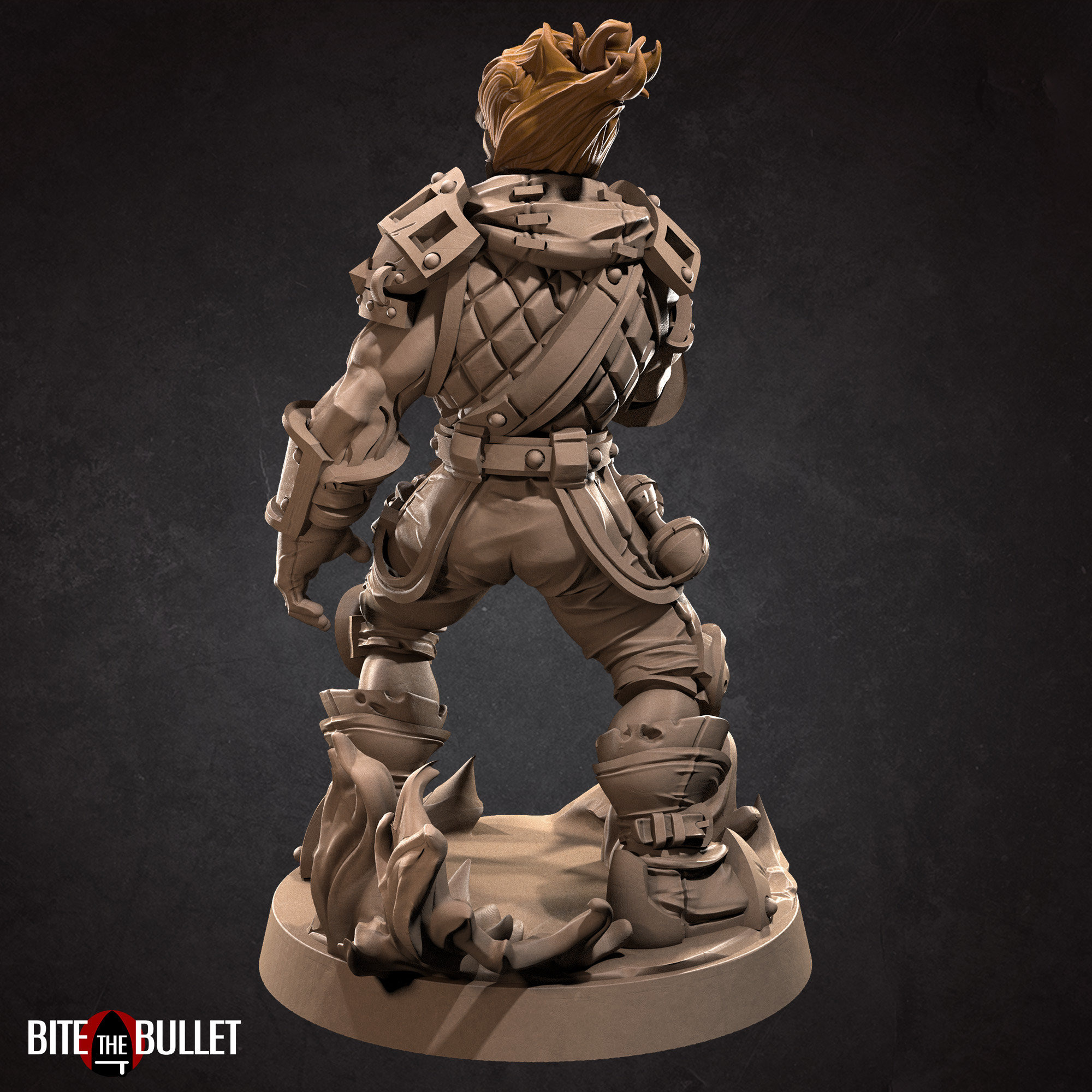 Fire Genasi Alchemist Bite the Bullet - Etsy