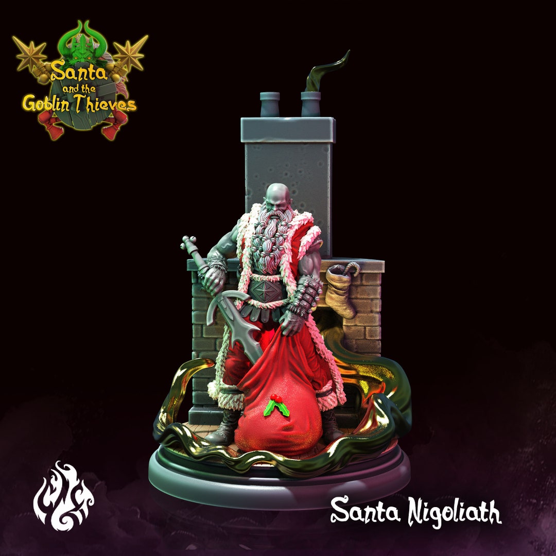 Santa Nigoliath Santa & Goblin Thieves Crippled God Foundry - Etsy