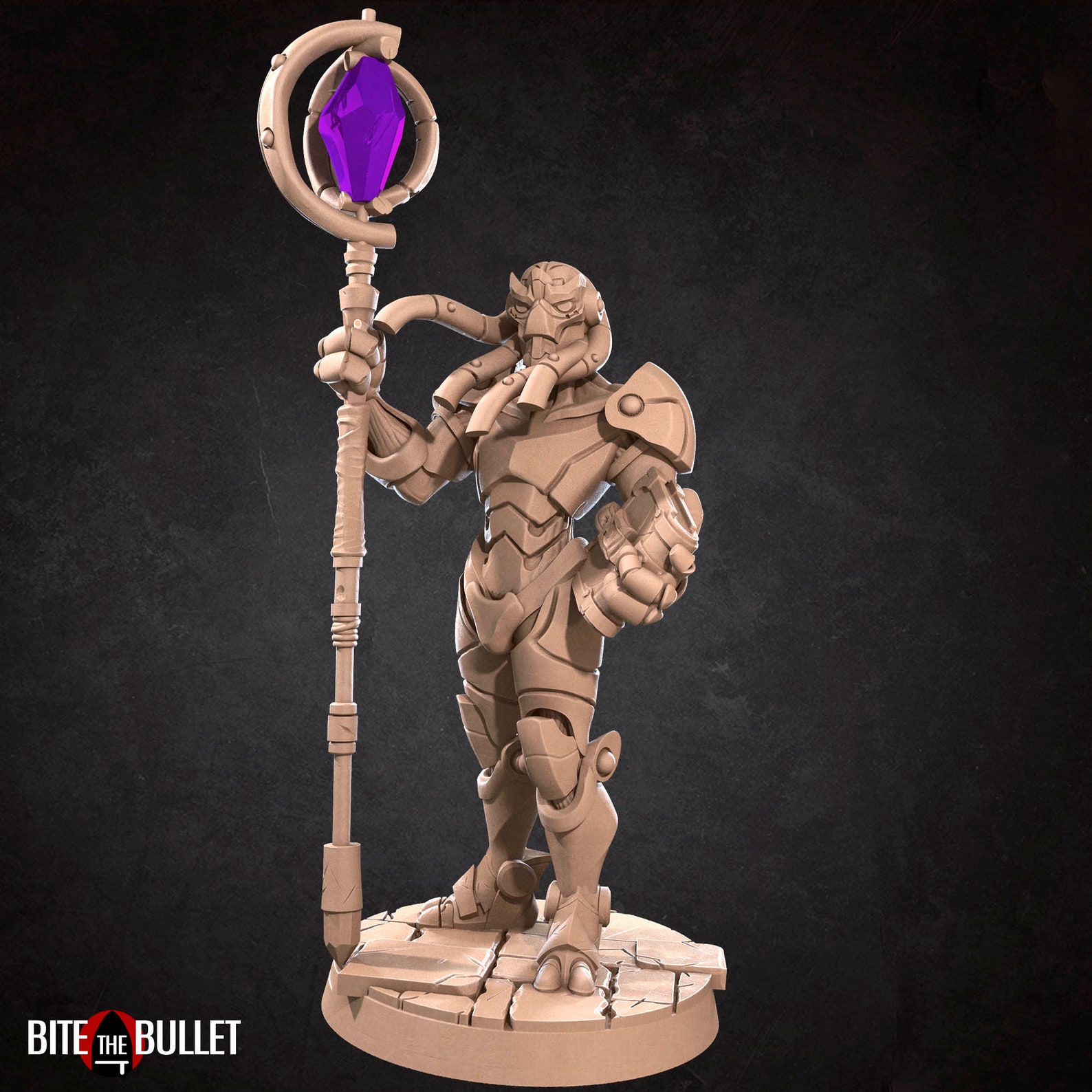 Warforged Warlock Bite the Bullet - Etsy