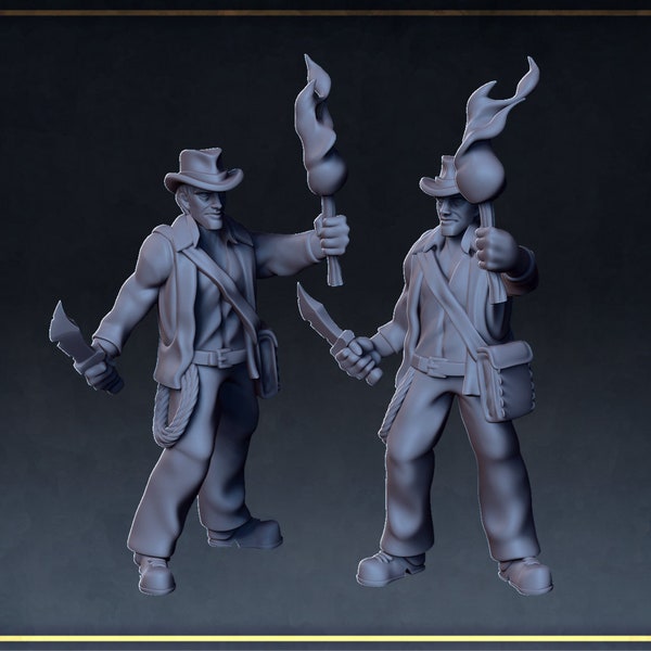 Indiana Jones Miniatures - Etsy