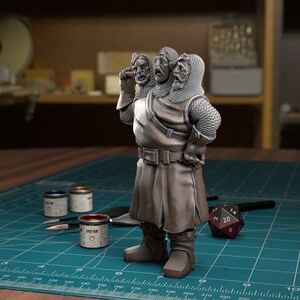 Three Headed Giant Monty Python and the Holy Grail - Etsy