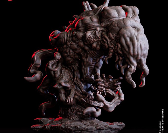 The Faceless Lord, Enemy | the City of Demons - Flesh of Gods - Etsy