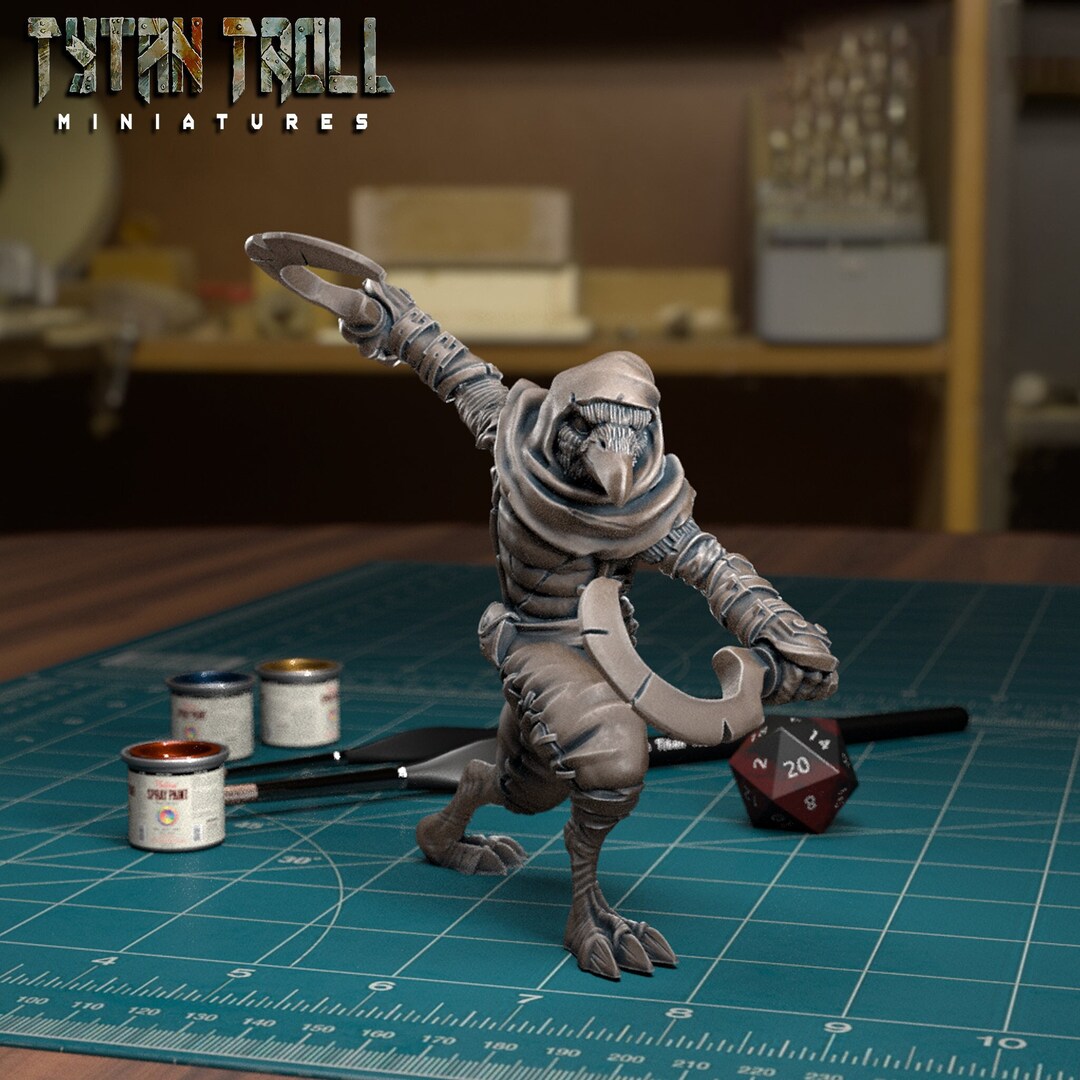 Kenku Assassins Kenku Bundle Tytantroll Miniatures - Etsy