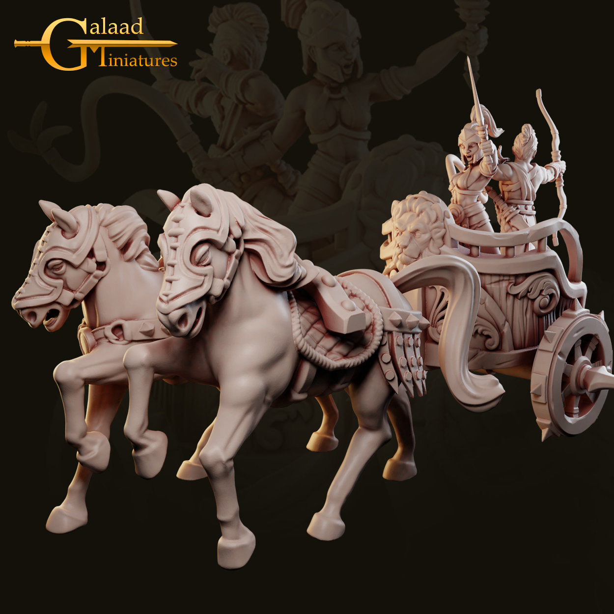 Gladiator Chariot Gladiators Galaad Miniatures - Etsy