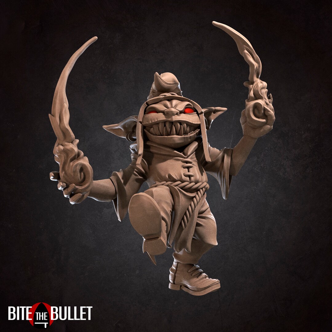 Goblin Pyro Bite the Bullet Tabletop RPG Dnd - Etsy
