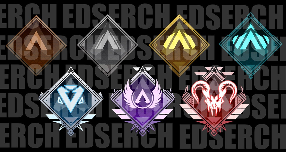 Apex Legends Ranks Badges Abonnés Cheer Badge Pour Twitch Etsy France