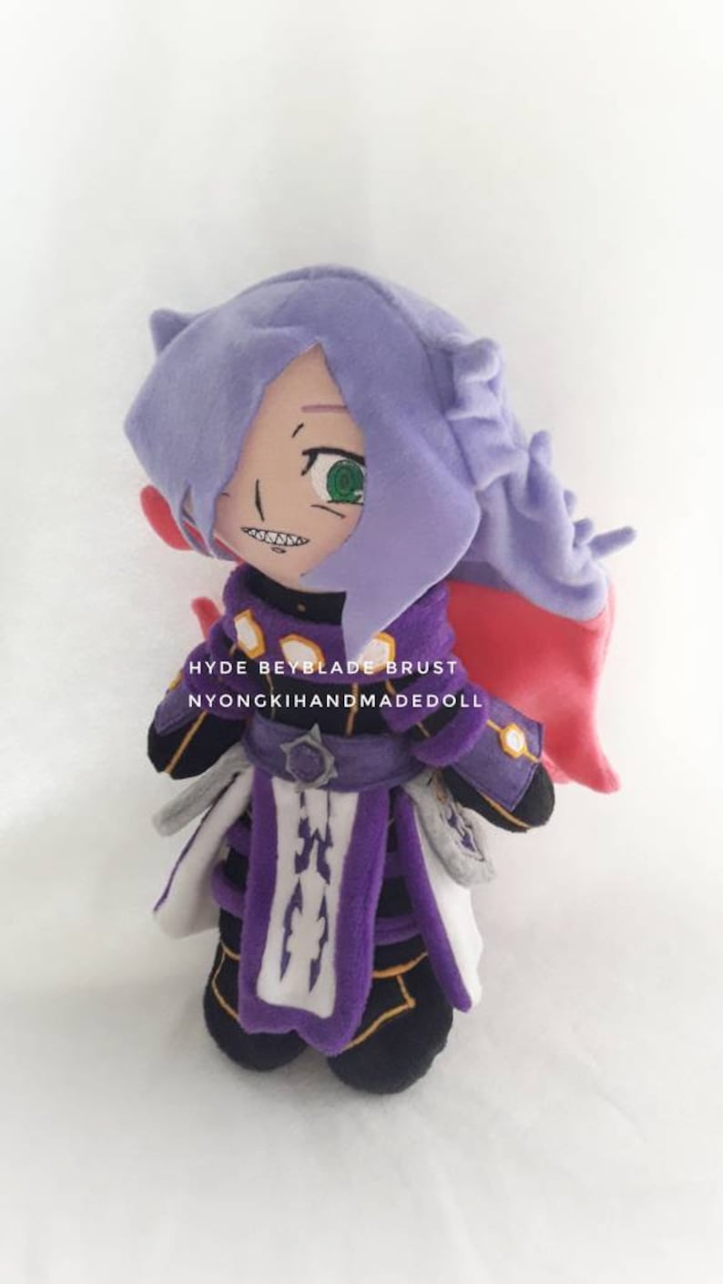 Hyde Beyblade Burst Custom Plush From Your Favourite Game - Etsy
