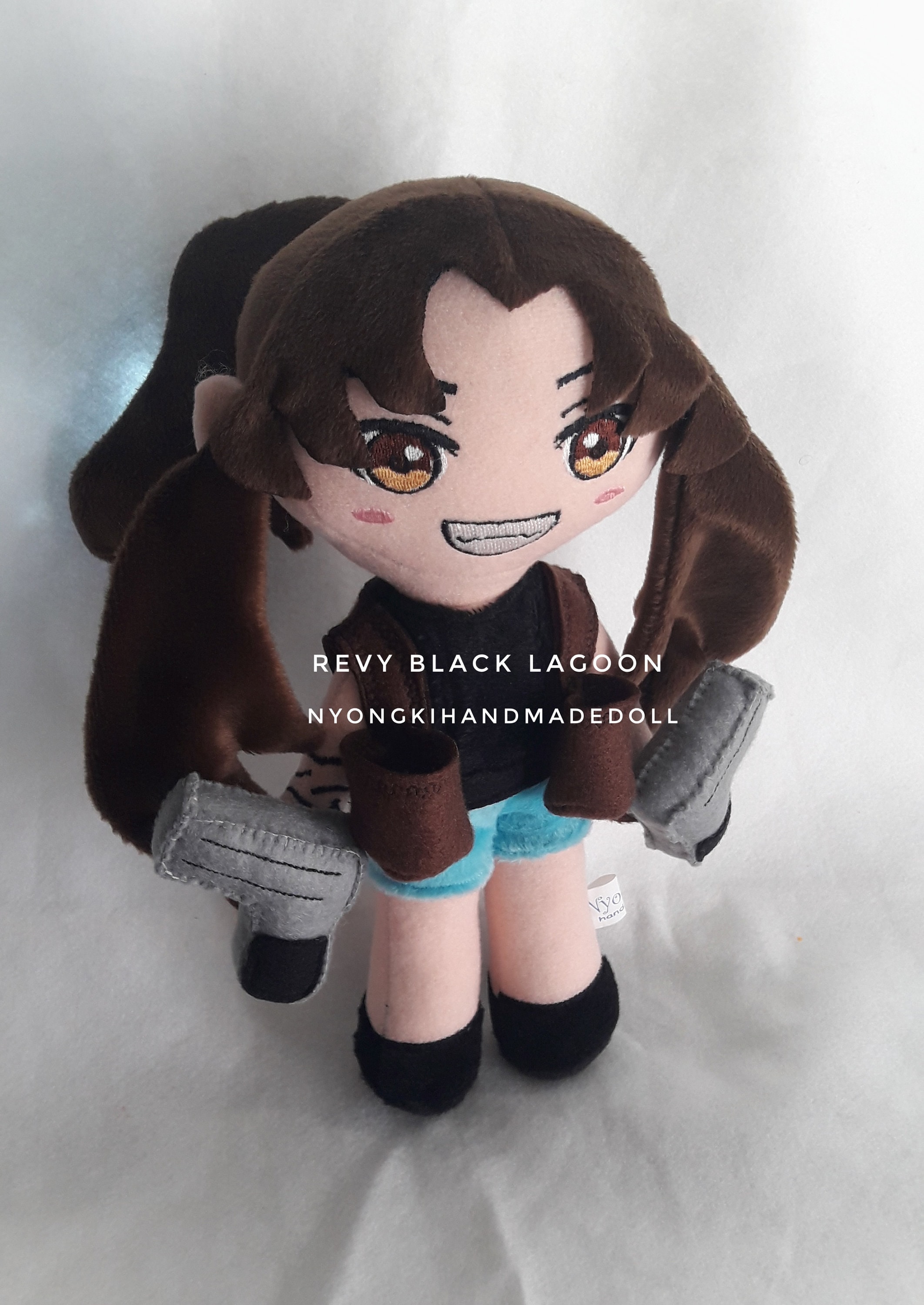 Custom Plush From Your Favourite Game or Anime Revy From | Etsy