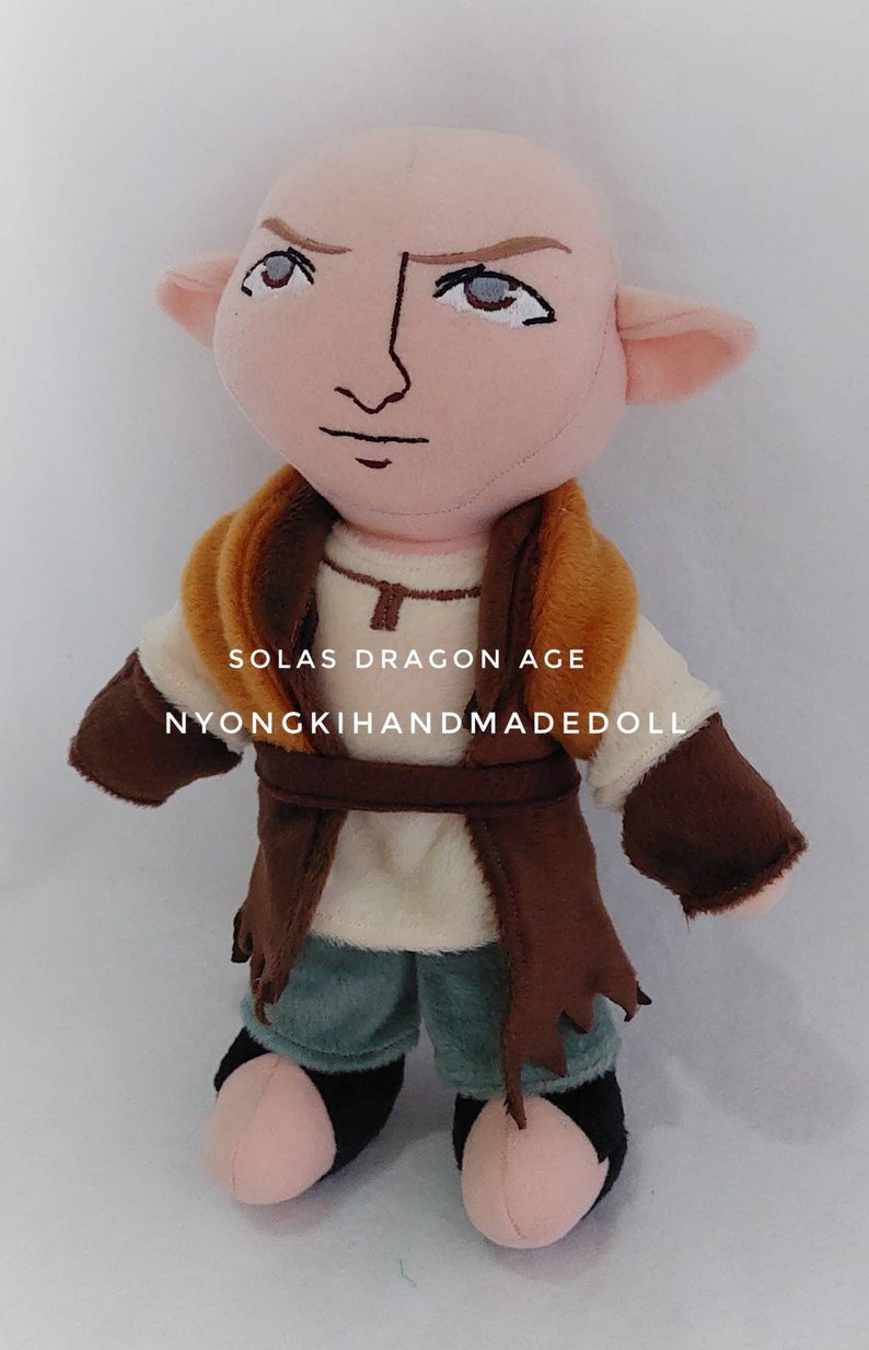 Solas From Dragon Age Custom Plush From Your Favourite - Etsy