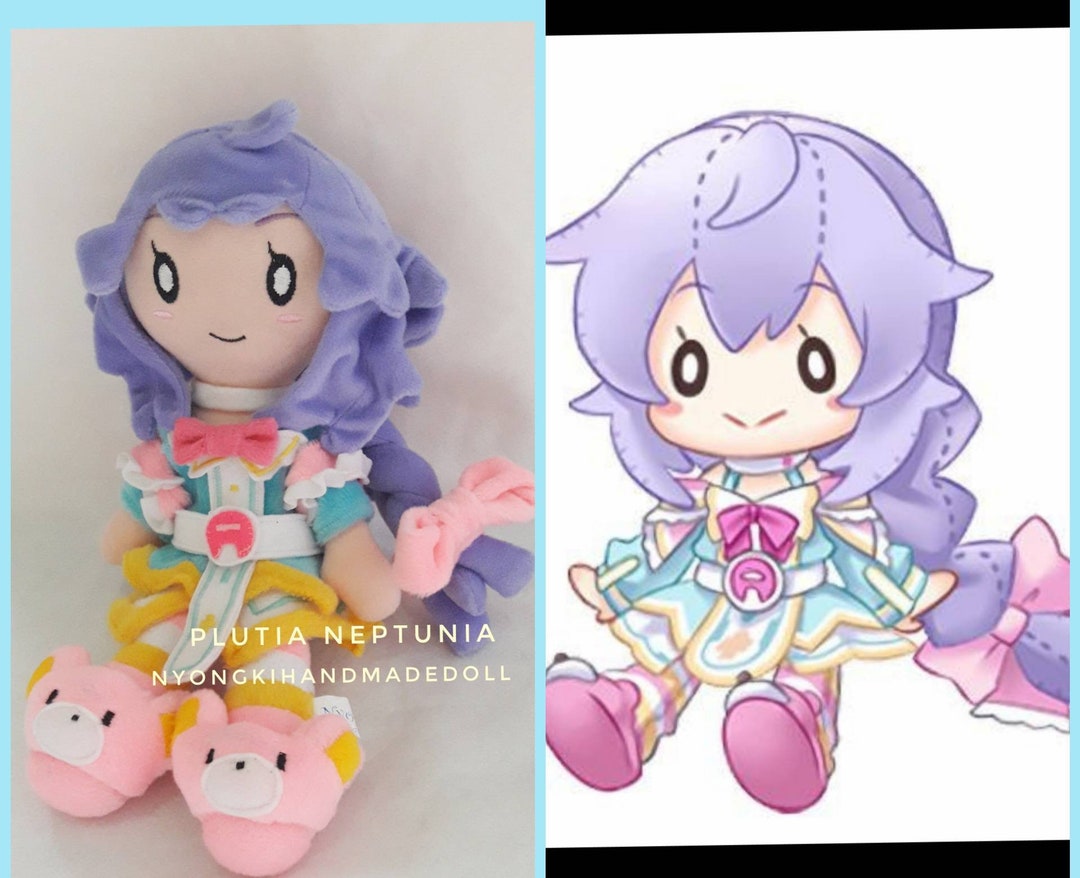 Plutia From Hyperdimension Neptunia Custom Plush From You Favoirite ...