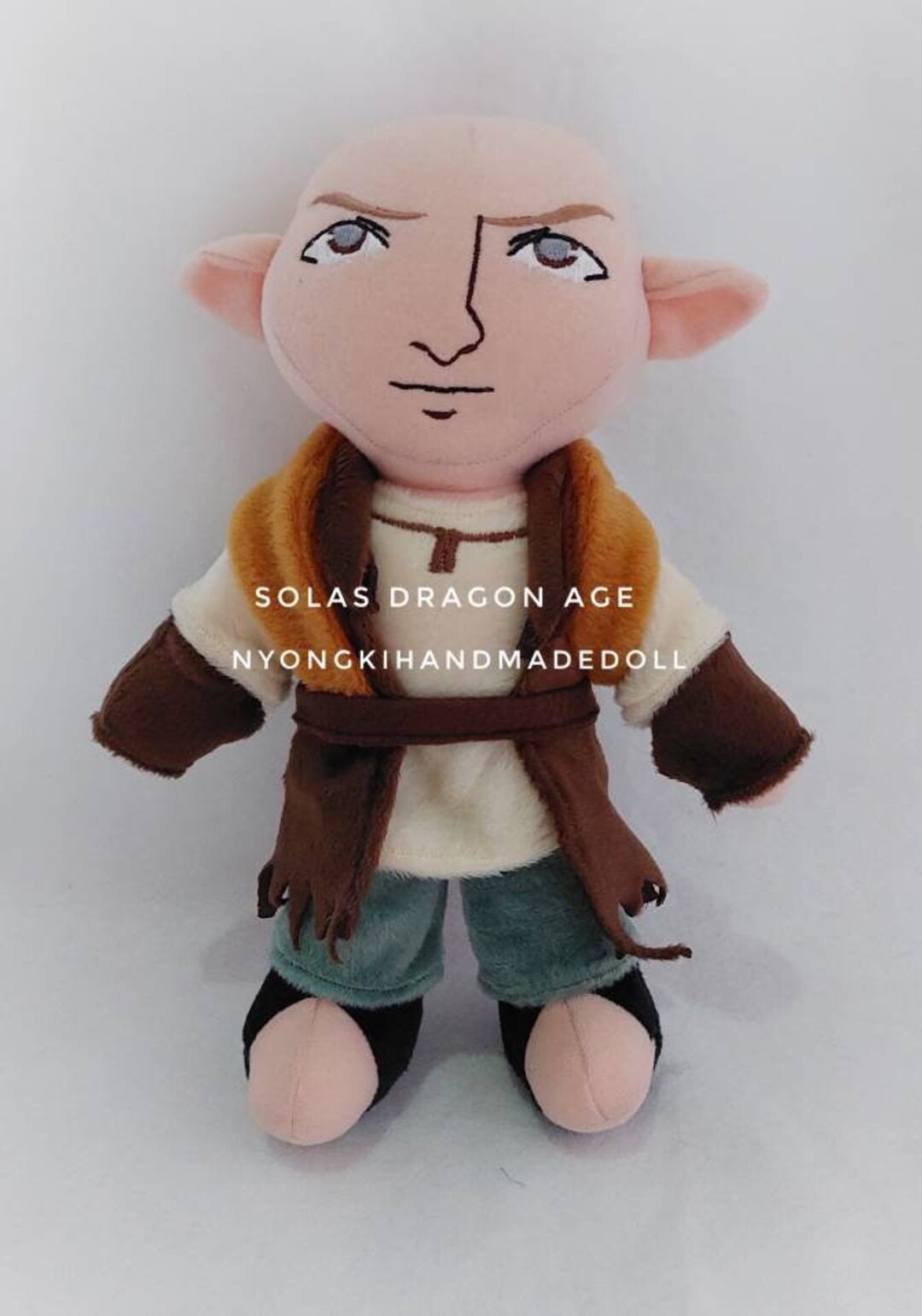 Solas From Dragon Age - Custom Plush From Your Favourite Character - Etsy