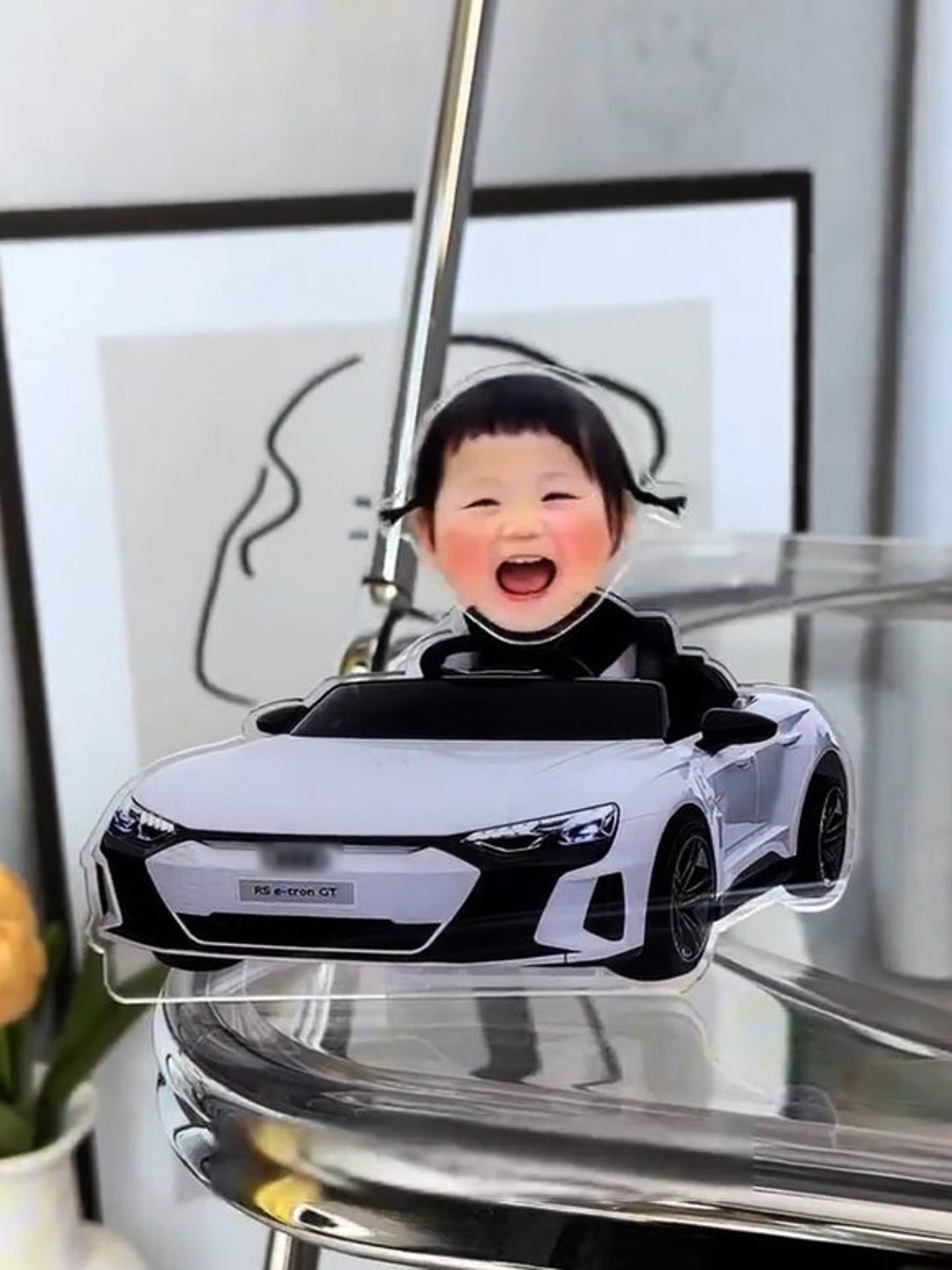 Custom Baby Bobblehead Standee, Couple Head Shaking Standee, Custom ...