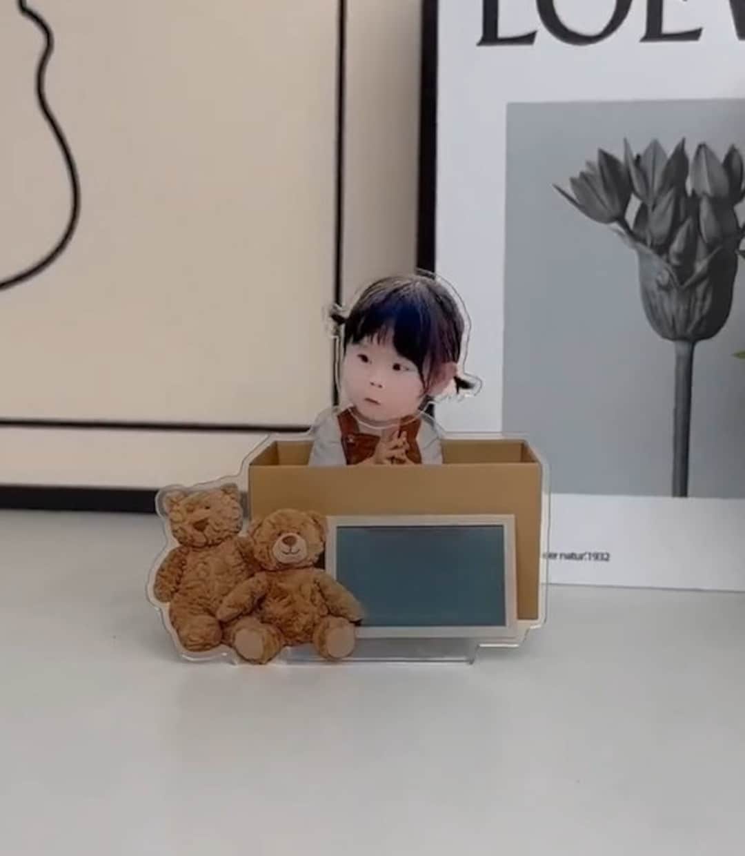 Custom Baby Bobblehead Standee, Couple Head Shaking Standee, Custom ...