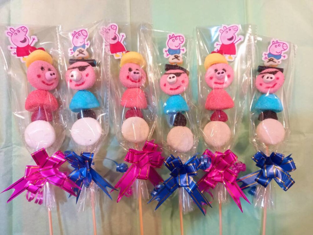 Peppa and George Sweets Kebabs - Etsy