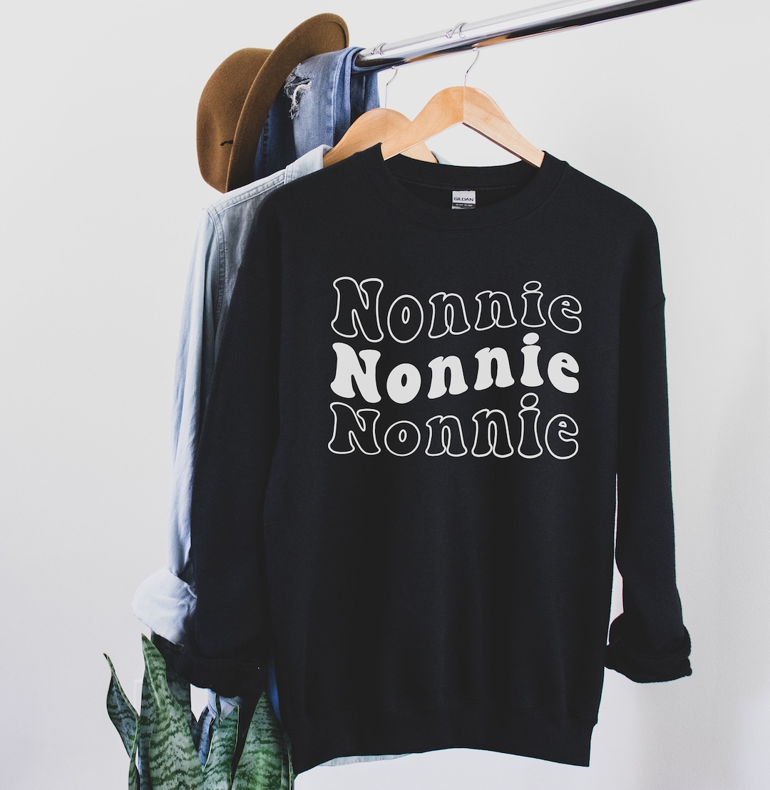 Nonnie Sweatshirt Nonnie Gift Nonnie Sweater Gift for Grandma Future ...
