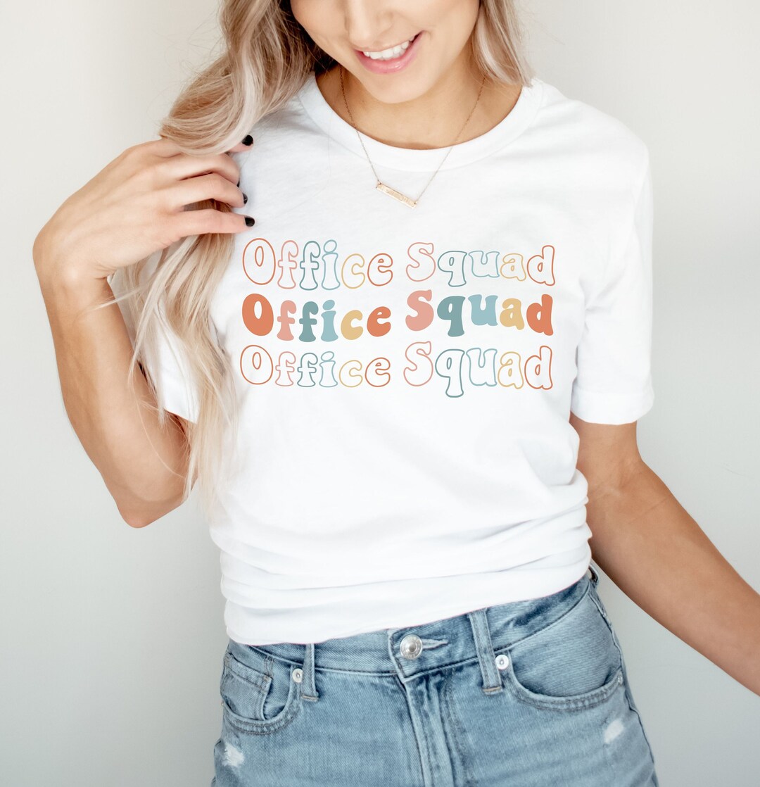 Front Office Squad Front Office Lady Shirt School Secretary Front ...