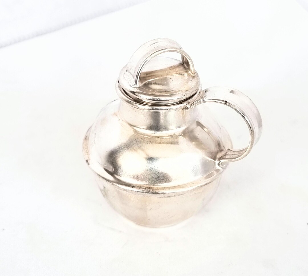 Guernsey Can, Channel Islands, Sterling Silver, Miniature, Hallmarked ...