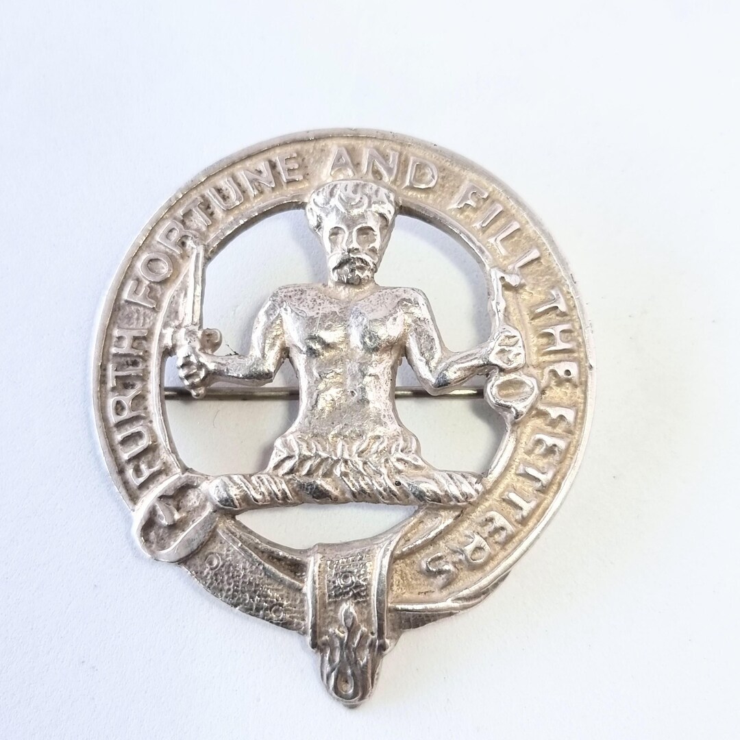Vintage Scottish Silver Clan Badge for Clan Murray. GO/1587 - Etsy
