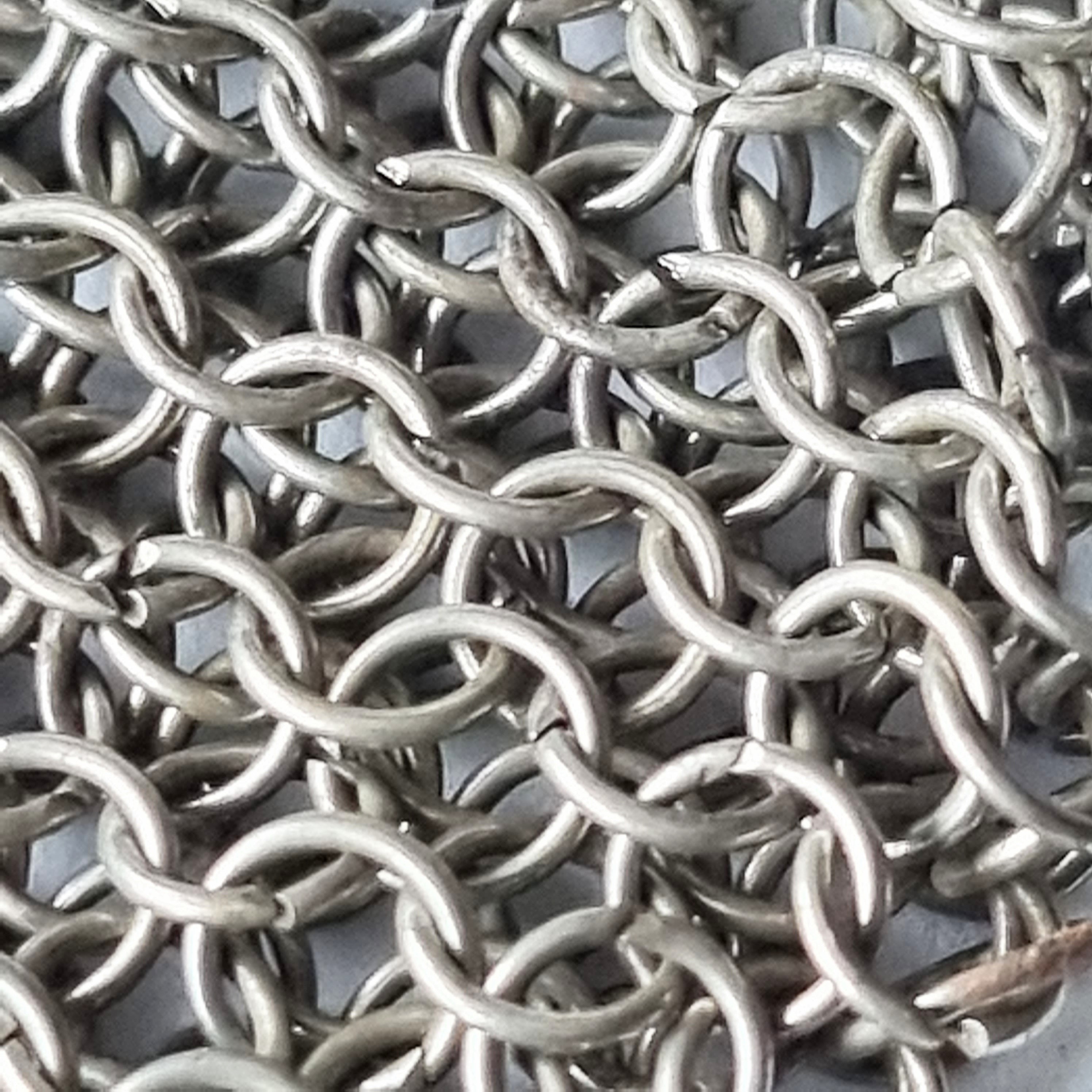 Victorian Ladies Steel Chain Mesh Finger Purse KR/823 - Etsy