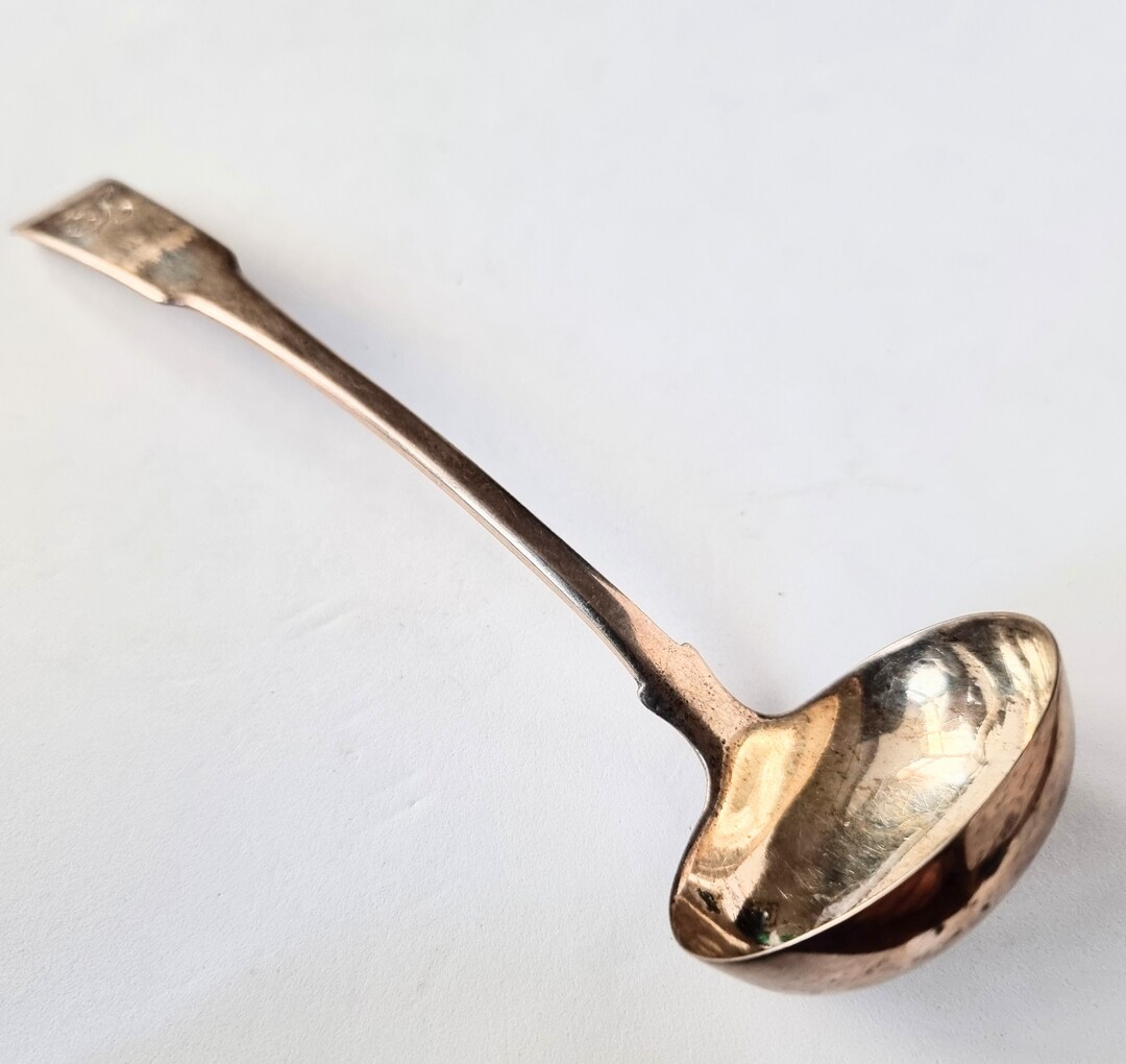 Antique Scottish Sterling Silver Toddy or Sauce Ladle Edinburgh 1816 ...