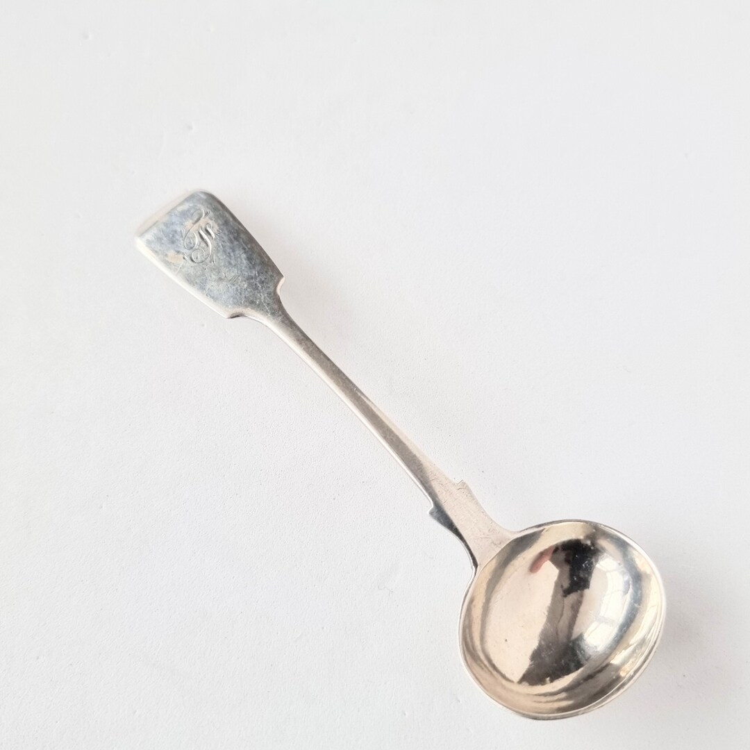 Antique, Silver Salt Spoon, Condiment, Victorian Exeter 1858. SP24 - Etsy