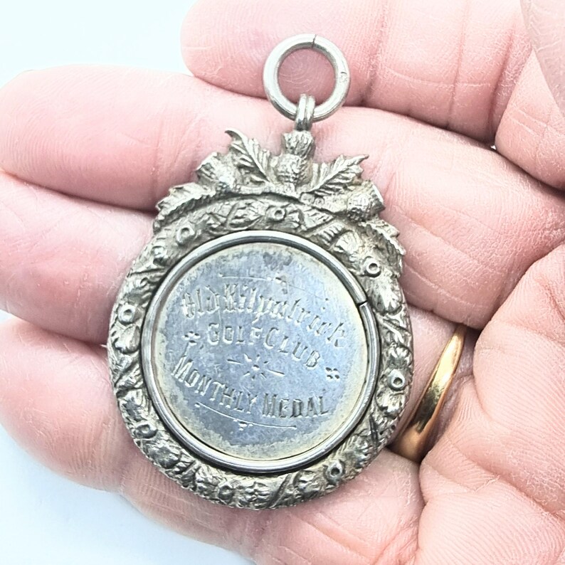 Old Kilpatrick Golf Club, Medal, Antique, Silver,. OE/2054 - Etsy