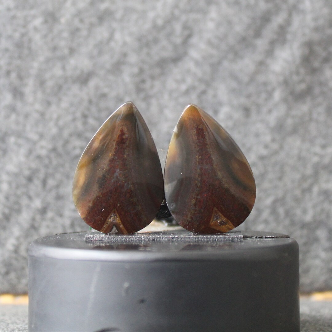 Timur Agate Pair - Etsy