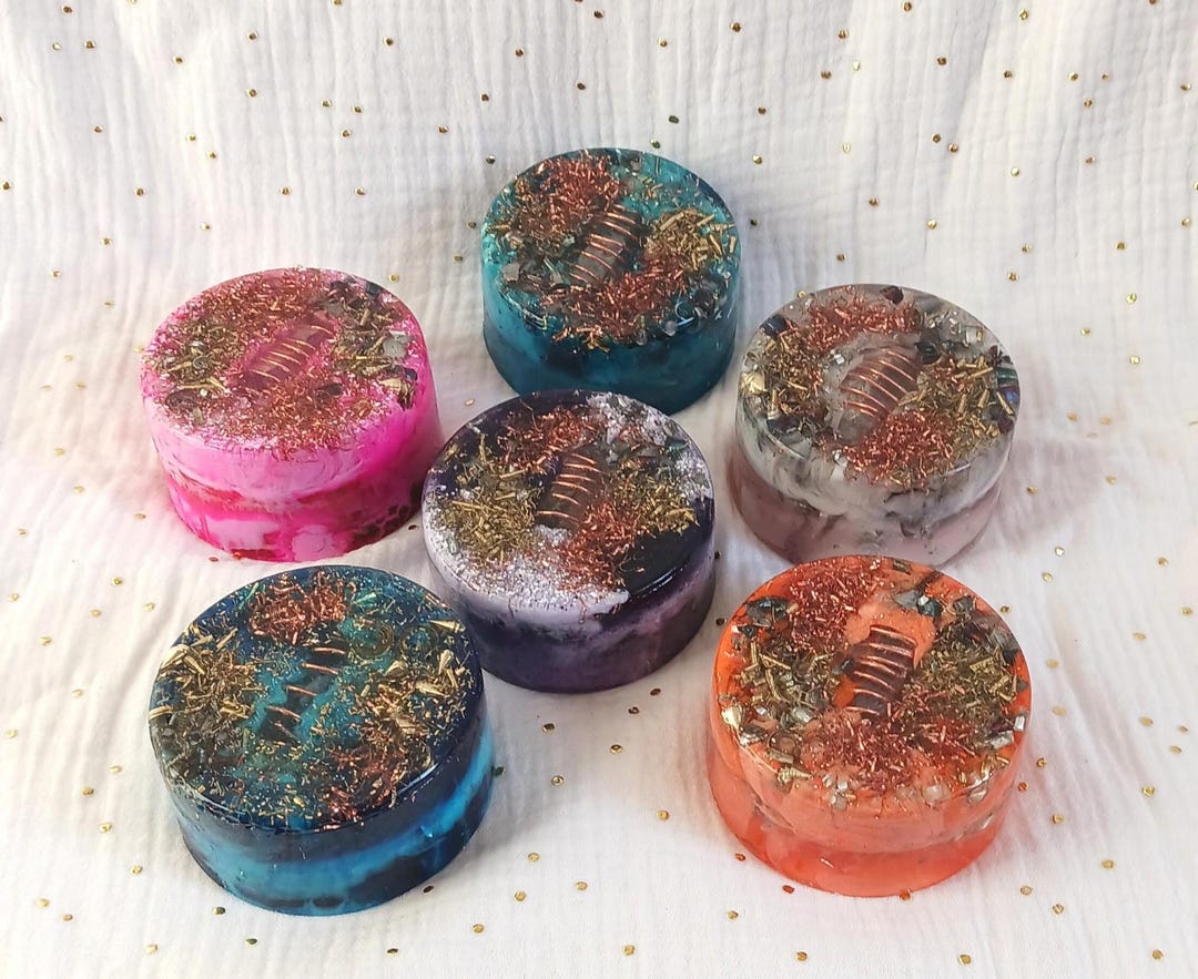 Orgonite, Tower Buster Cylinder, 6 Colors to Choose From - Etsy