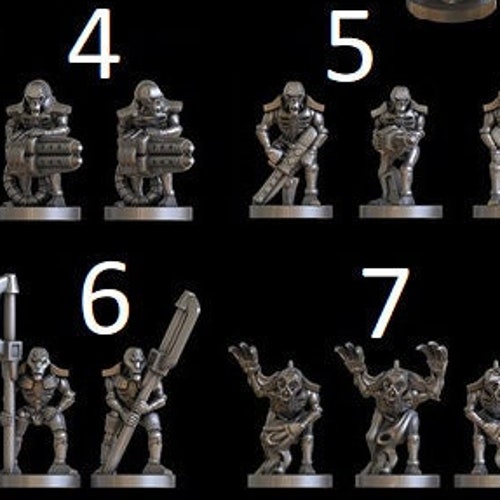 The Enlisted Army Bundles 6mm Epic Resin Miniatures - Etsy