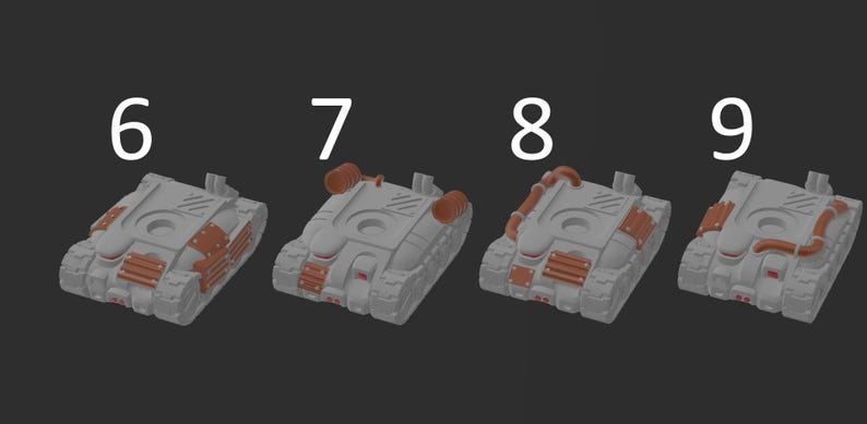 Tarantula Light Tank - 6-15mm - Mercenaries - Porblegames - Etsy