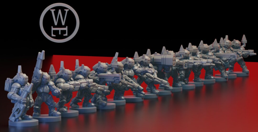 AETA Marines - 6-10-15mm - Wakelessrex - Etsy