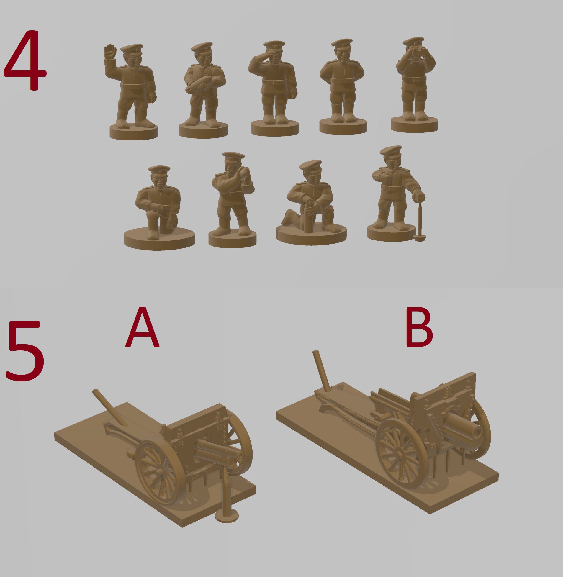 Imperial Russian Army - WW1 - 6-10-15mm - Turner Miniatures - Etsy