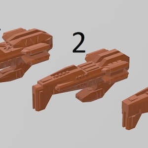Ares Corp 1/5000 Scale Grand Fleet Admiral Tabletop - Etsy