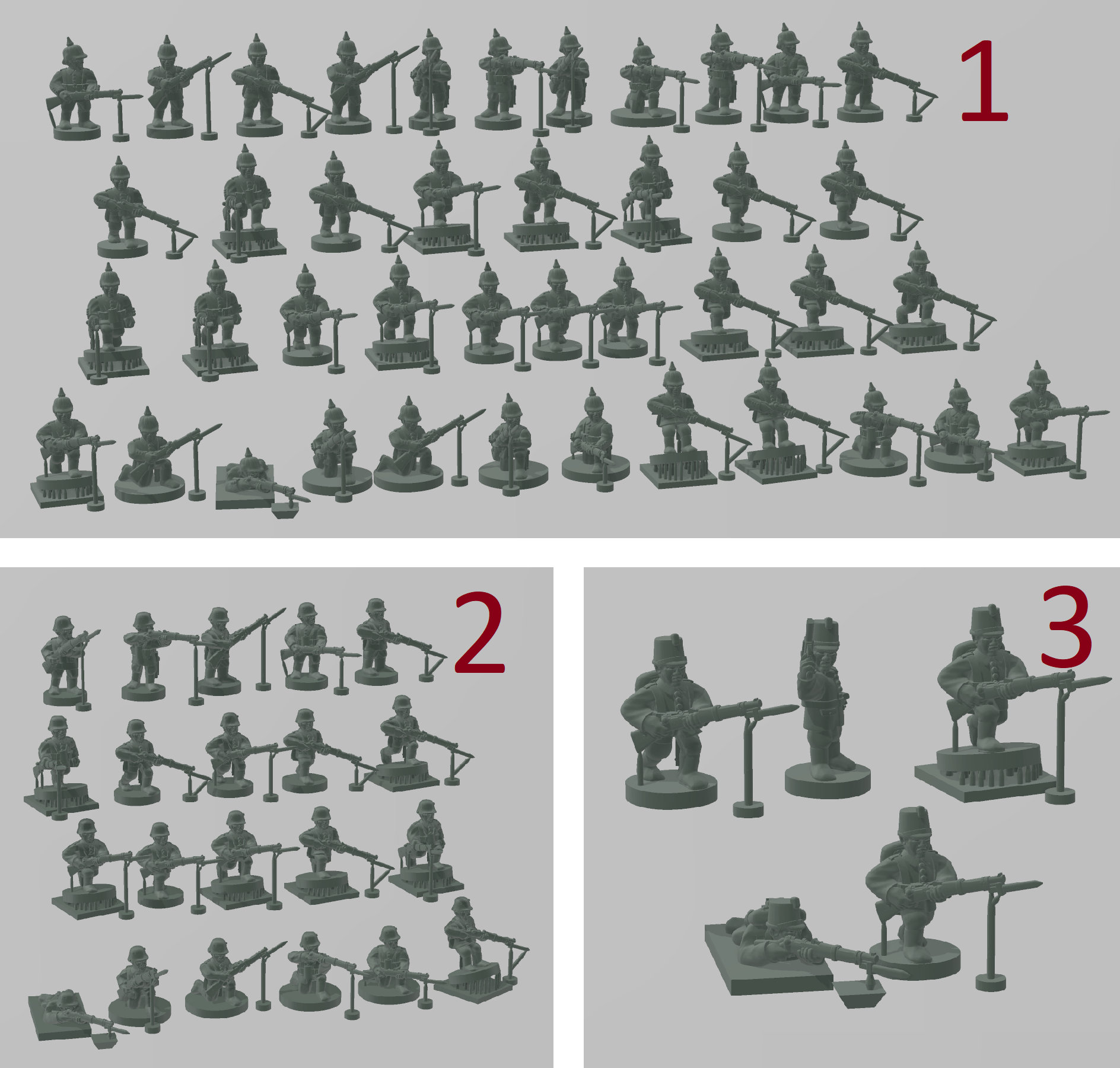 Imperial German Army WW1 6-10-15mm Turner Miniatures - Etsy