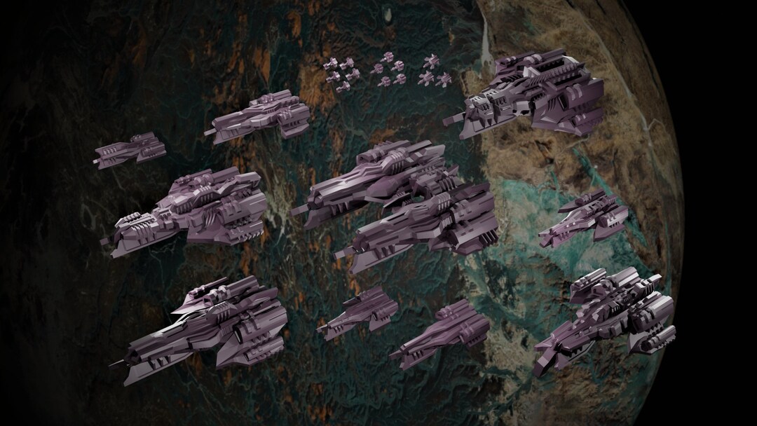 Nosterov Covens - 1/5000 Scale - Grand Fleet Admiral Tabletop - Etsy