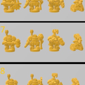 Goliath Consortium Infantry 6-8-10mm KMFP Designs - Etsy