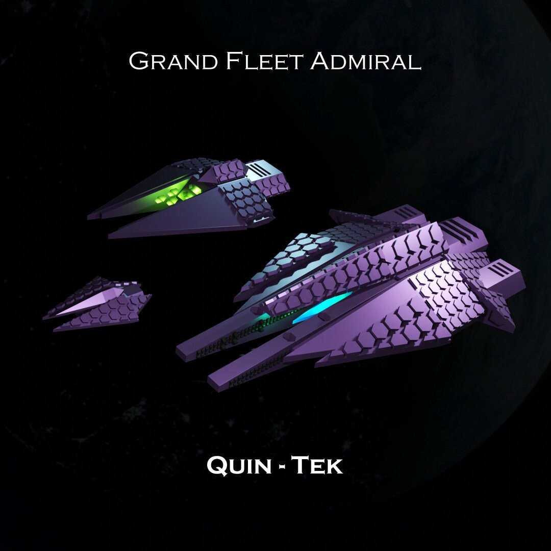 Quintek Flagships and Expansions - 1/5000 Scale - Grand Fleet Admiral ...